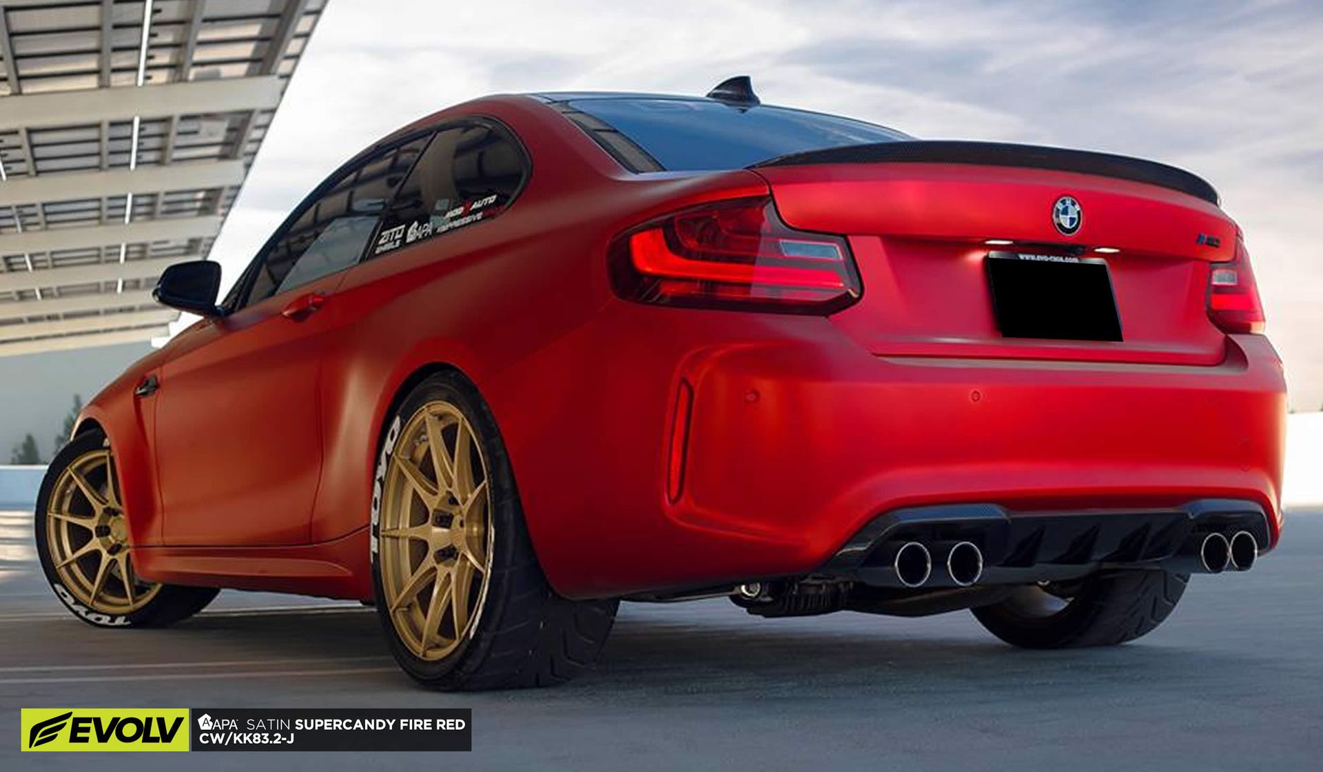 Satin SuperCandy Fire Red | EVOLV