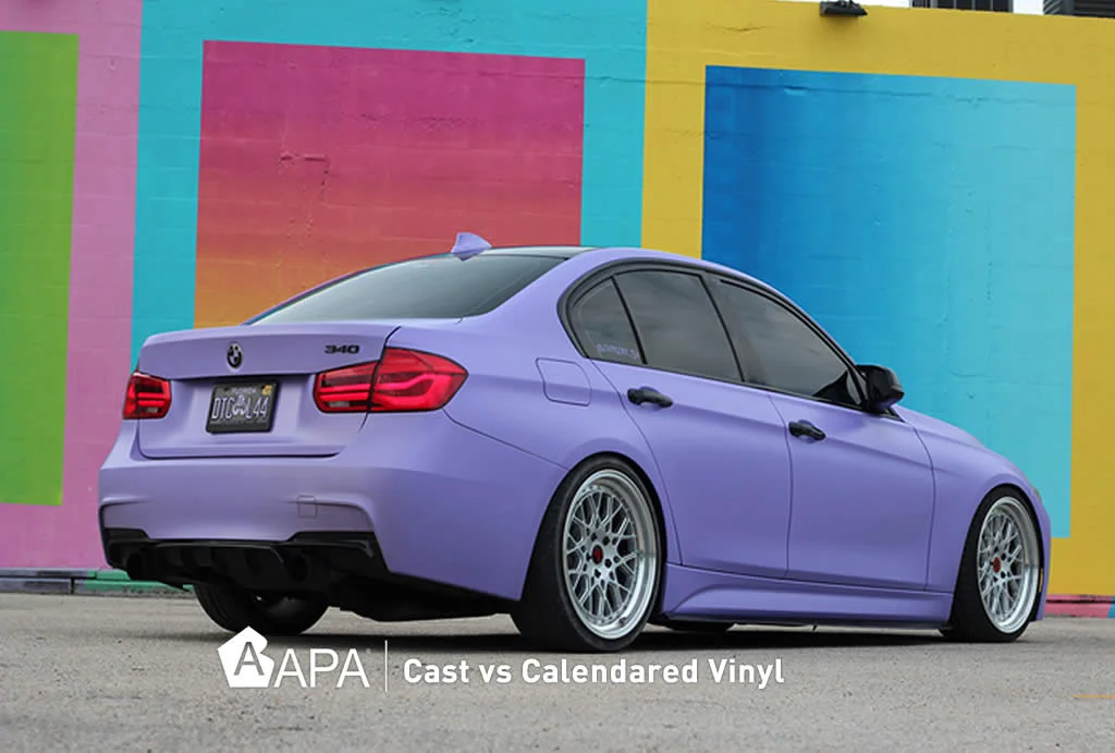 WHICH CAR WRAP MATERIAL IS BEST, CAST OR CALENDARED? | EVOLV