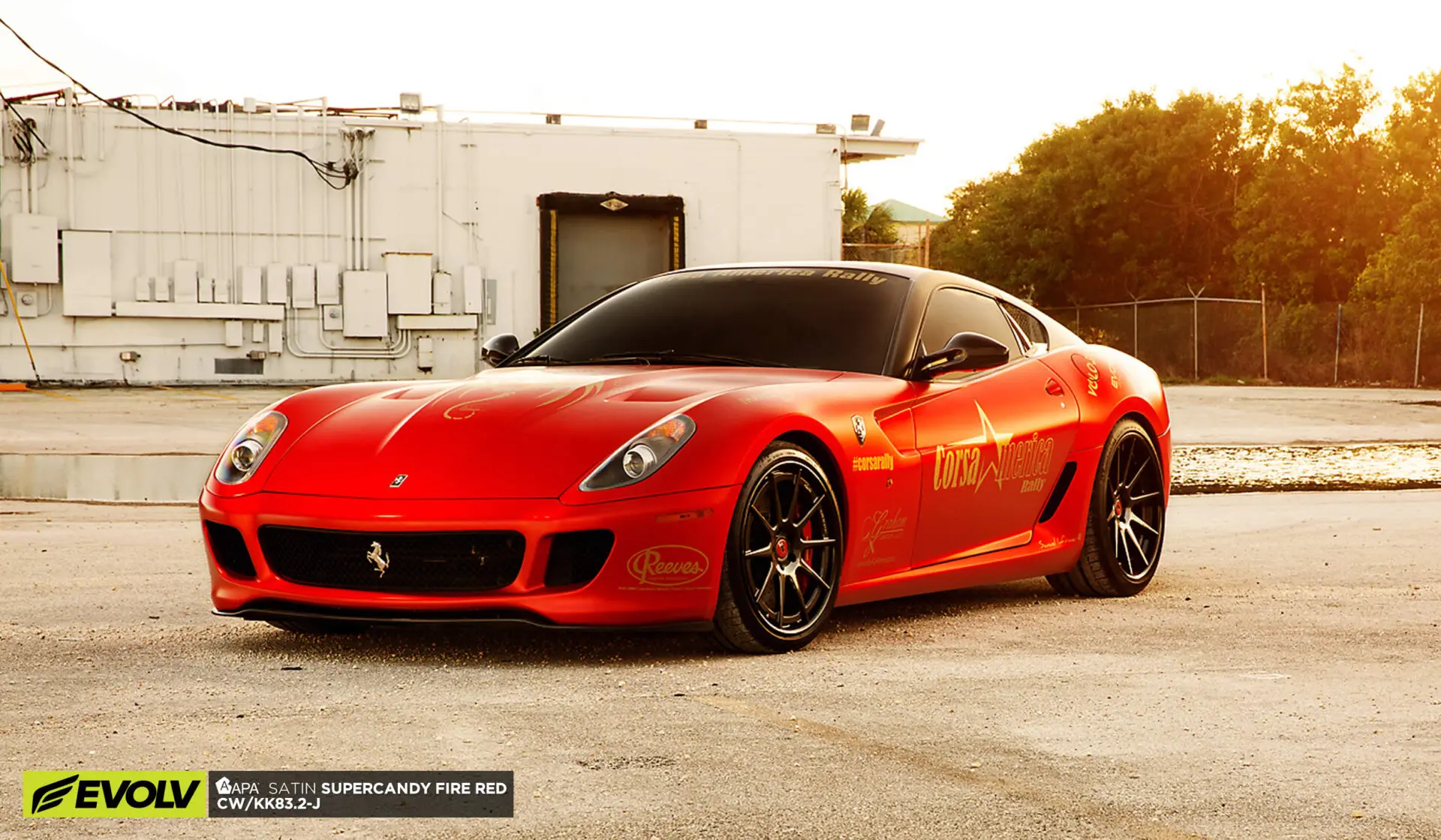 Satin SuperCandy Fire Red | EVOLV