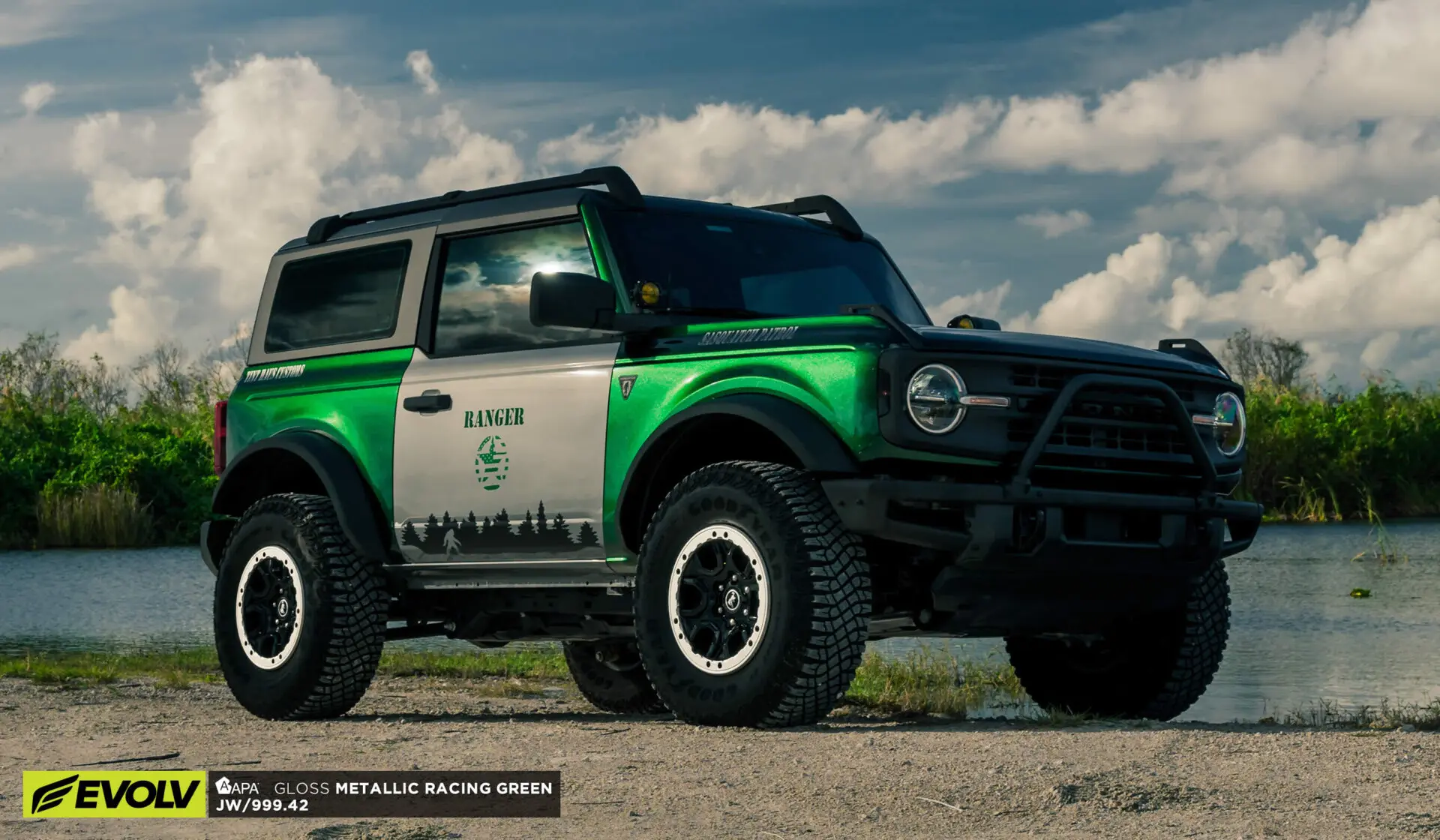 Gloss Metallic Racing Green | EVOLV