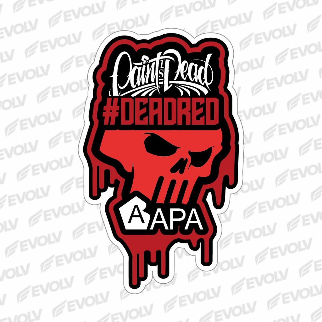 PiD Dead Red Sticker | EVOLV